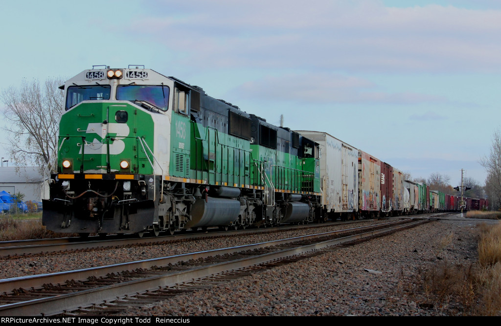 BNSF 1458